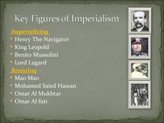 Imperialism In Africa | PPT