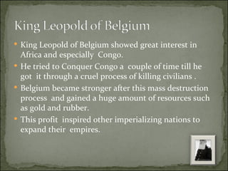 Imperialism In Africa | PPT