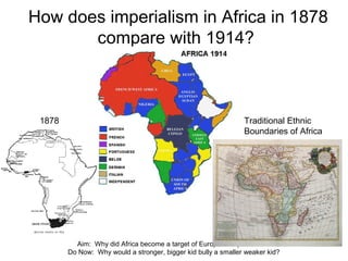 Imperialism scramble for africa | PPT