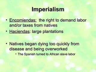 Imperialism To Development | PPT