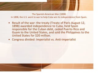 Imperialism and America | PPT