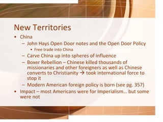 American View From Open Door Policy