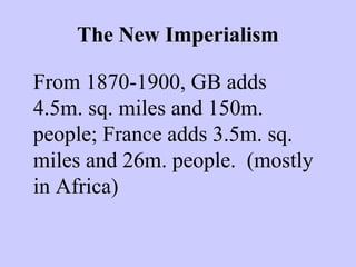 Imperialism and Decolonization | PPT