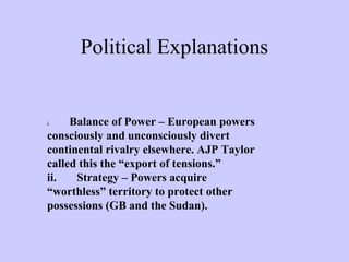 Imperialism and Decolonization | PPT