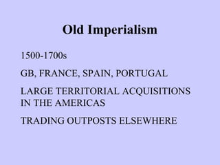 Imperialism and Decolonization | PPT