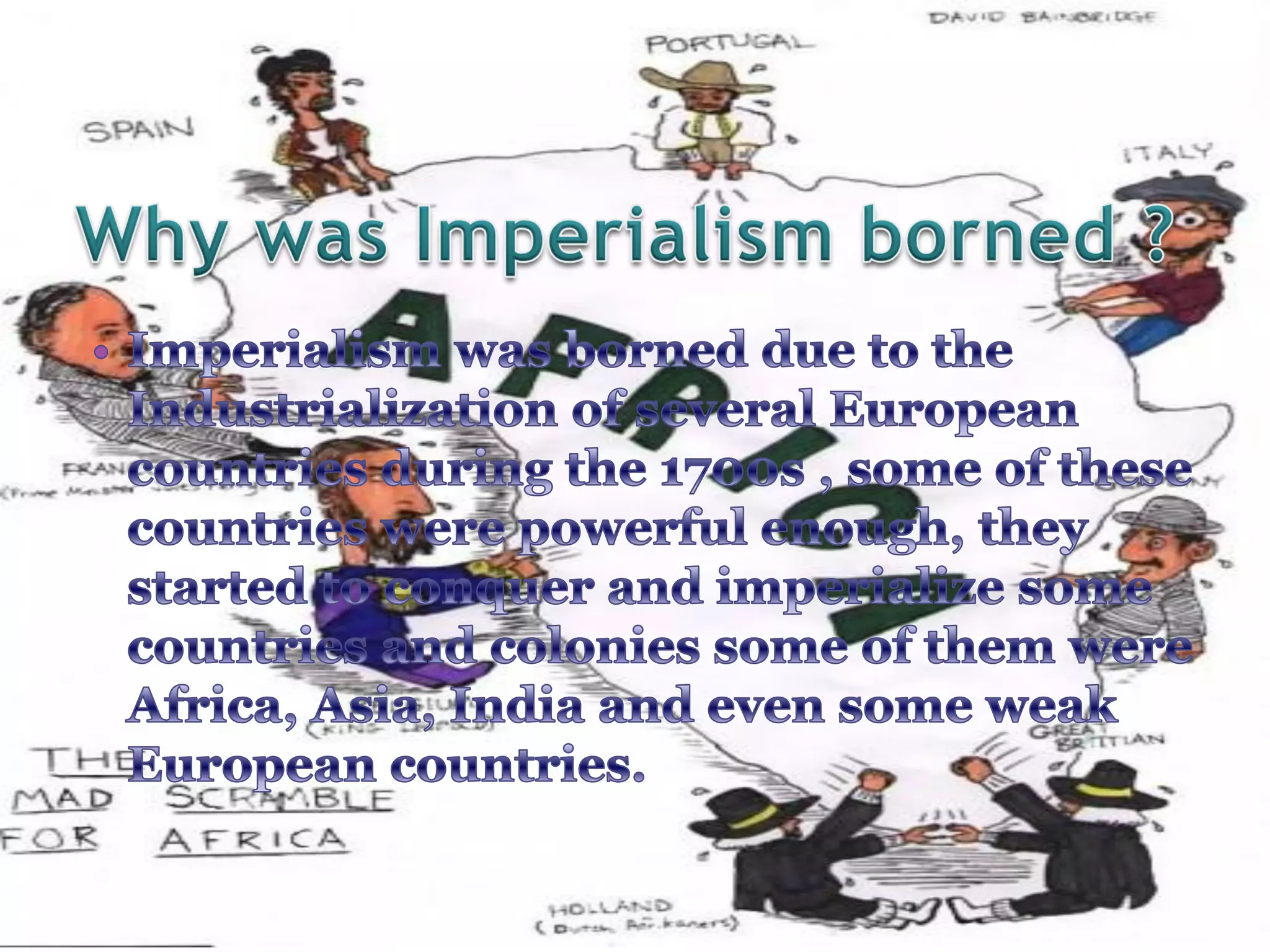 Imperialism and examples joshua regina andrea aida sebastian world ...