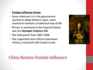Imperialism and industrialization in japan and china | PPTX