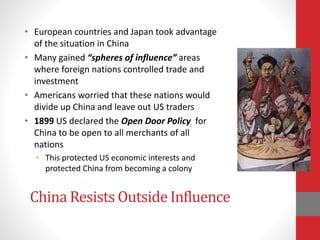 Imperialism and industrialization in japan and china | PPTX