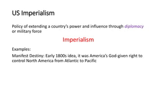 Imperialism and the Spanish American War | PPT