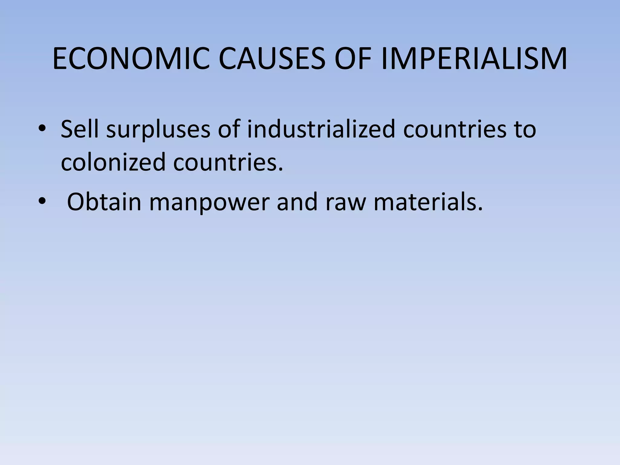 Imperialism & colonialism | PPTX