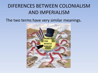Imperialism & colonialism | PPTX