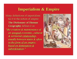 Theories of Imperialism & Empire | PDF