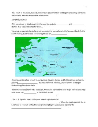 Imperialism guided reading student notes chapter 7 | DOCX