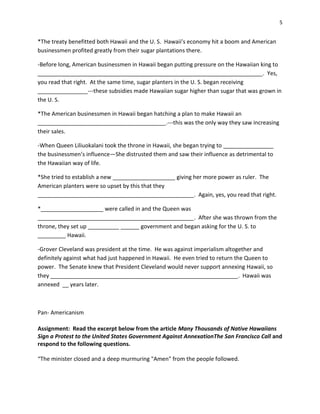 Imperialism guided reading student notes chapter 7 | DOCX