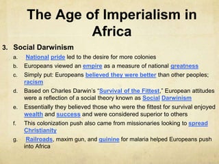 Imperialism in africa | PPTX