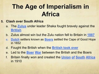 Imperialism in africa | PPT
