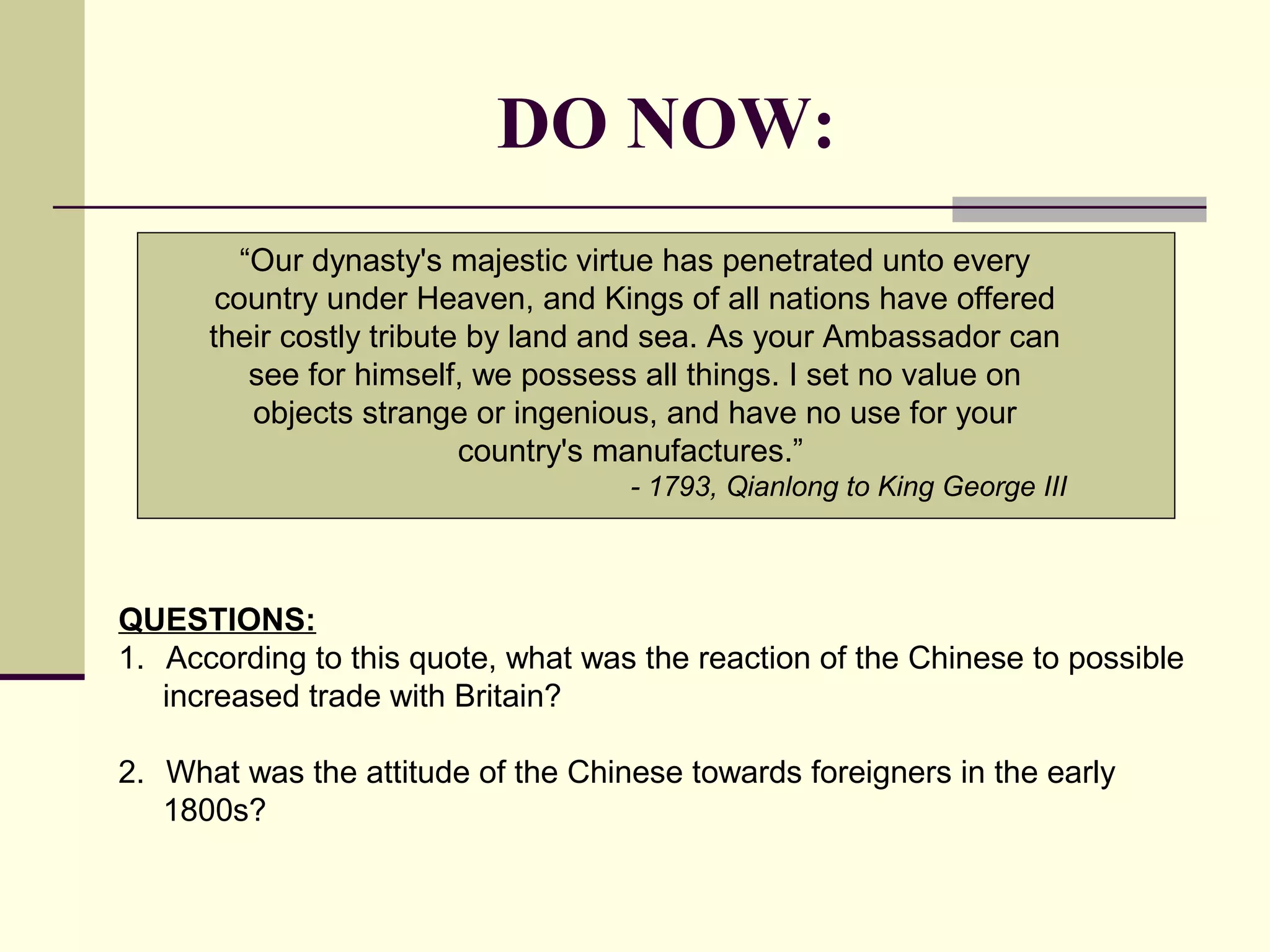 Imperialism in china | PPT
