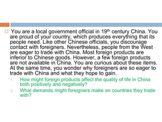 Imperialism in china | PPTX