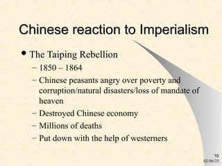 (presentation) Imperialism in Chinese History | PPT