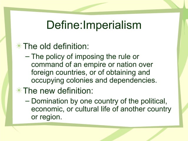 Imperialism middle east | PPT