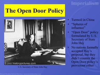 Open Door Policy John Hay Political Cartoon