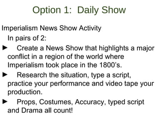 Imperialism project | PPT