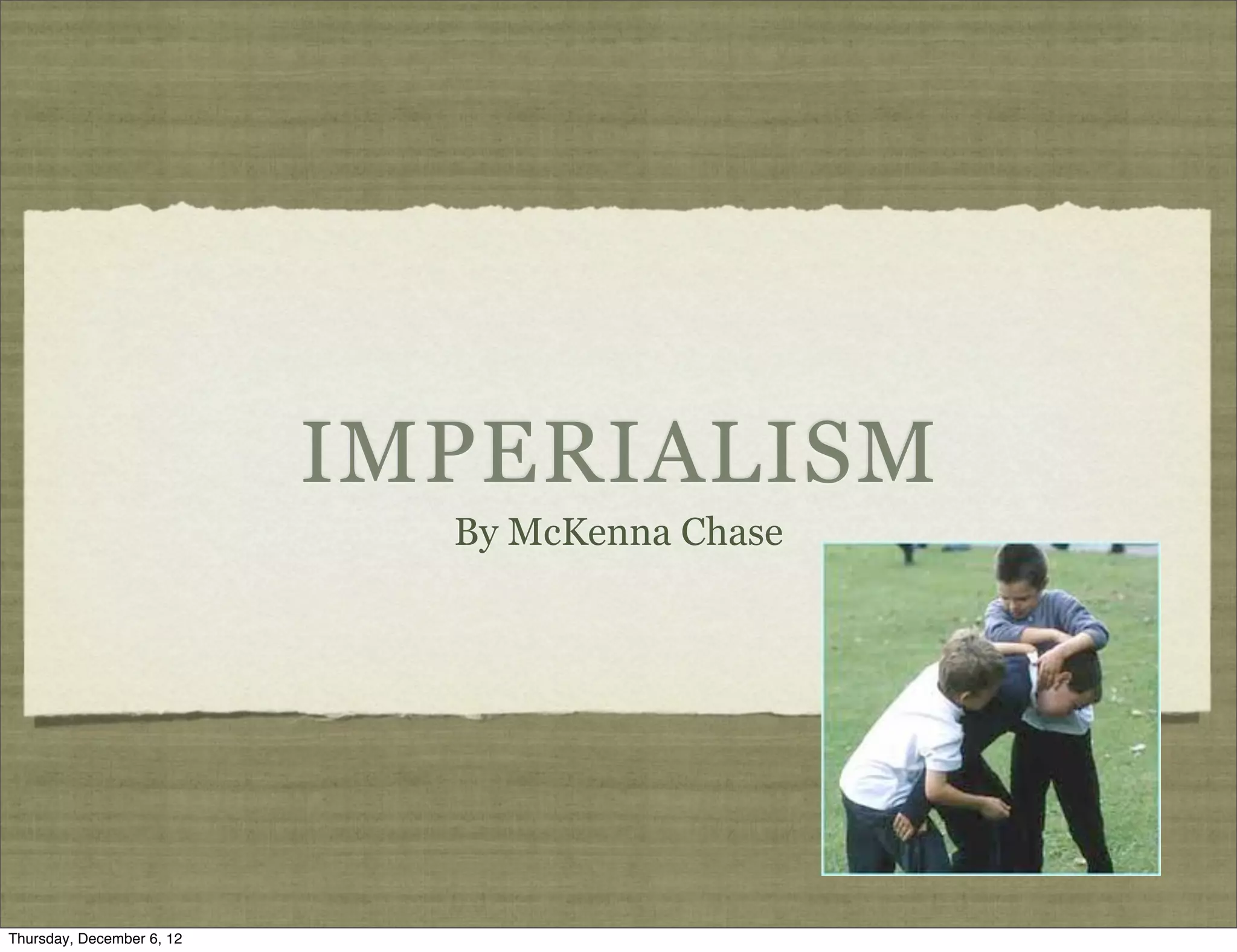 Imperialism vocab | PPT