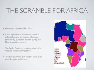 Imperialism vocabulary | PPT
