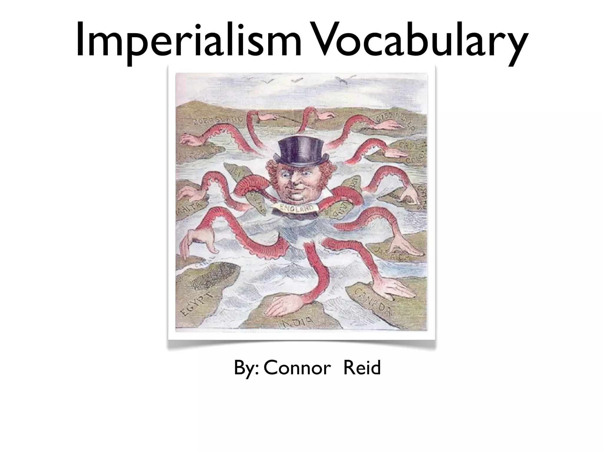 Imperialism vocabulary | PPT