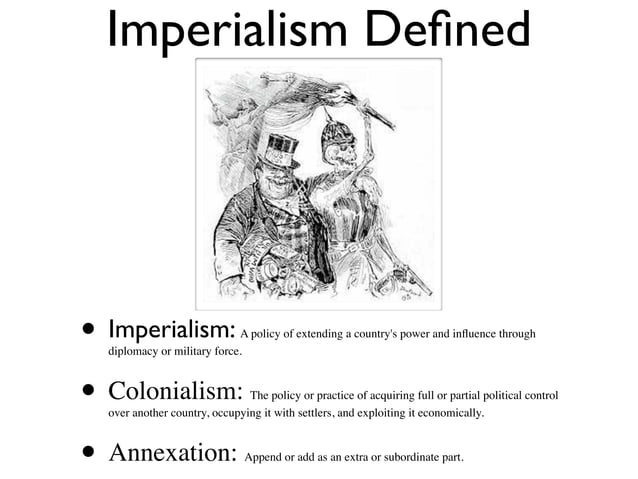 Imperialism vocabulary | PPT