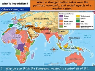 Age of Imperialism Introduction | PPT