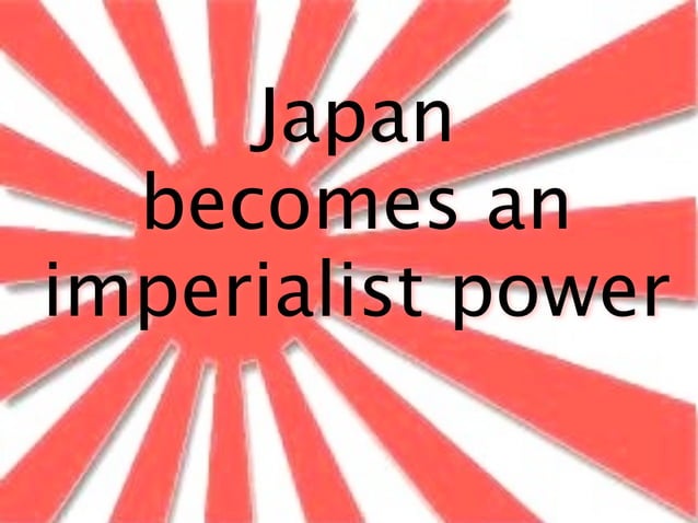 Imperialist japan | PPT