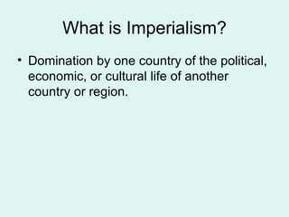 Imperial Motives | PPT