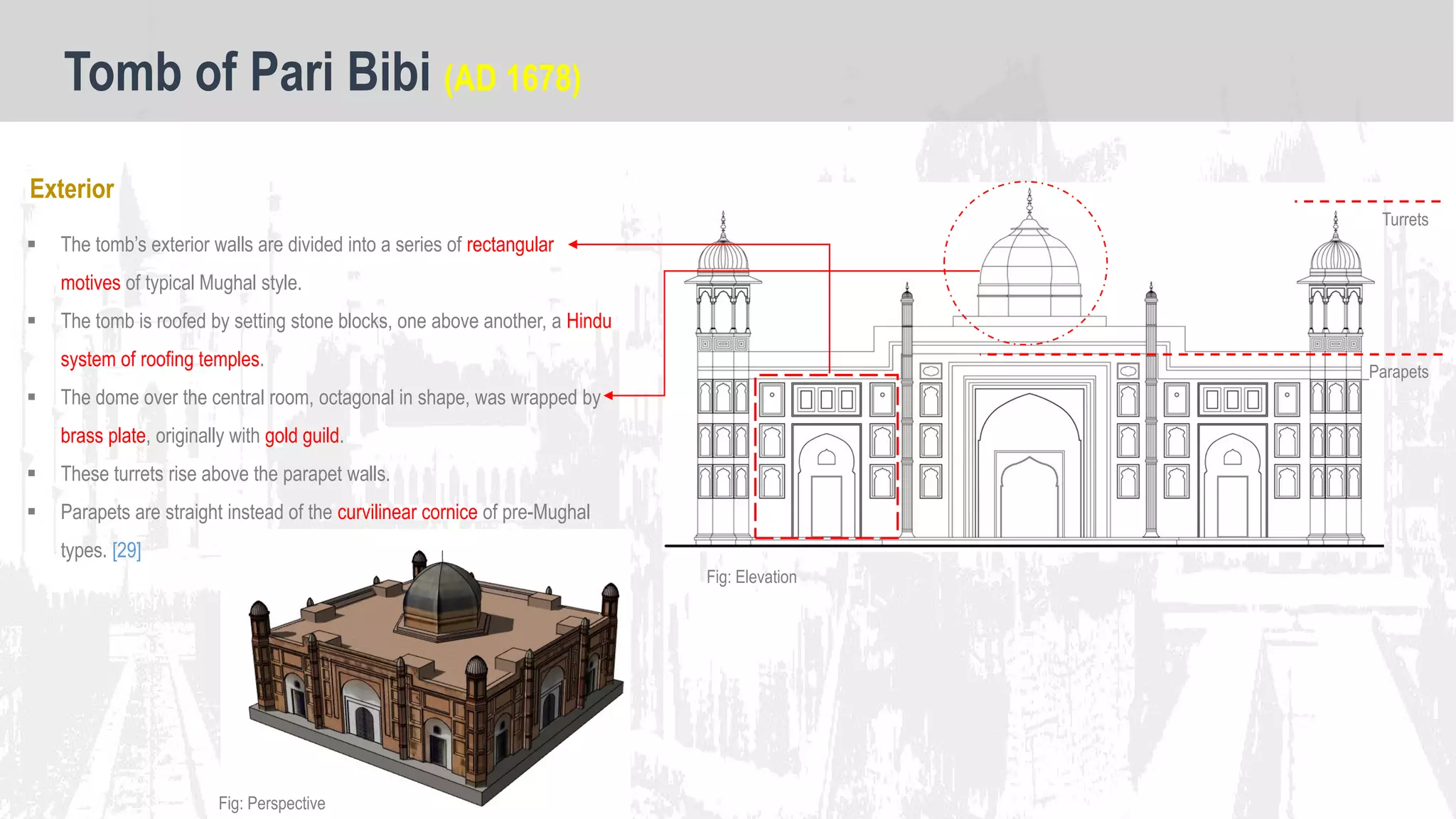 Imperial Mughal Style In Bengal | PDF