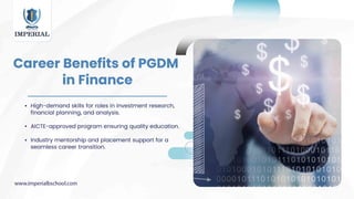 PGDM in Finance Management - Syllabus & Career Benefits | PPT