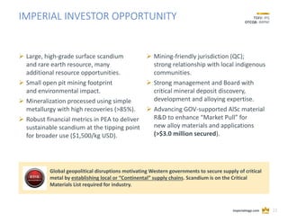 Imperial Mining Corporate Presentation - AUG 2022 | PPT