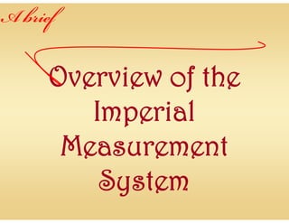 Imperial system | PDF