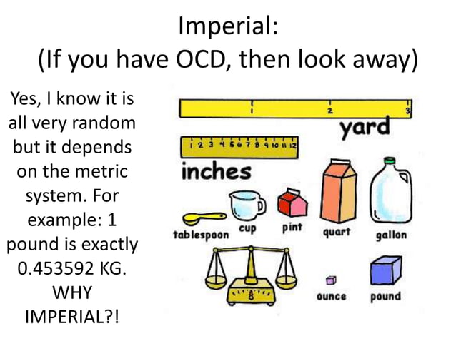 Imperial vs metric | PPTX | Physics | Science