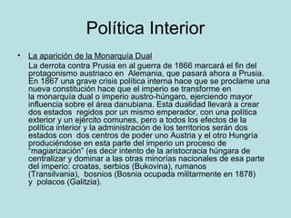 El Imperio Austro-Húngaro | PPT