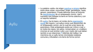 Imperio incario | PPTX