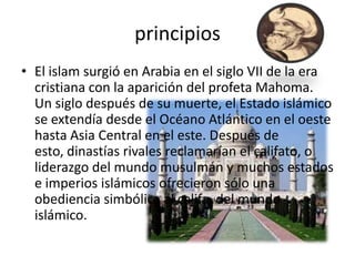 Imperio islámico | PPTX