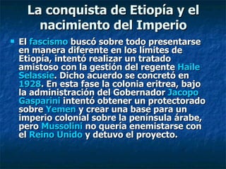Imperio Italiano | PPT