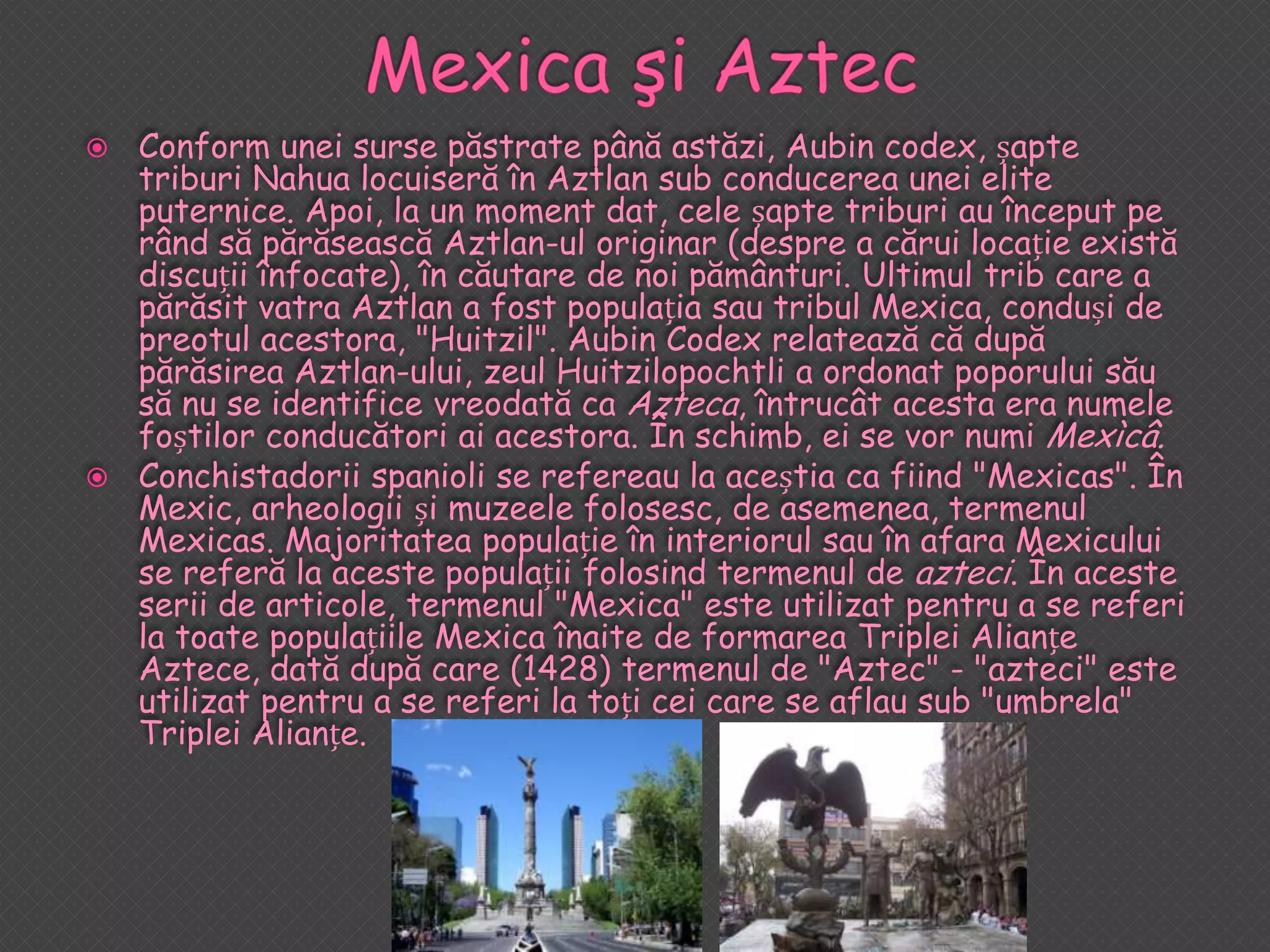 Imperiul aztec | PPTX
