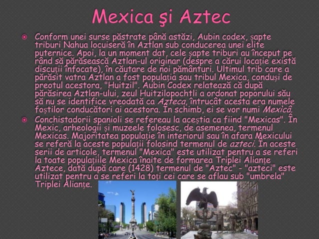 Imperiul aztec | PPT