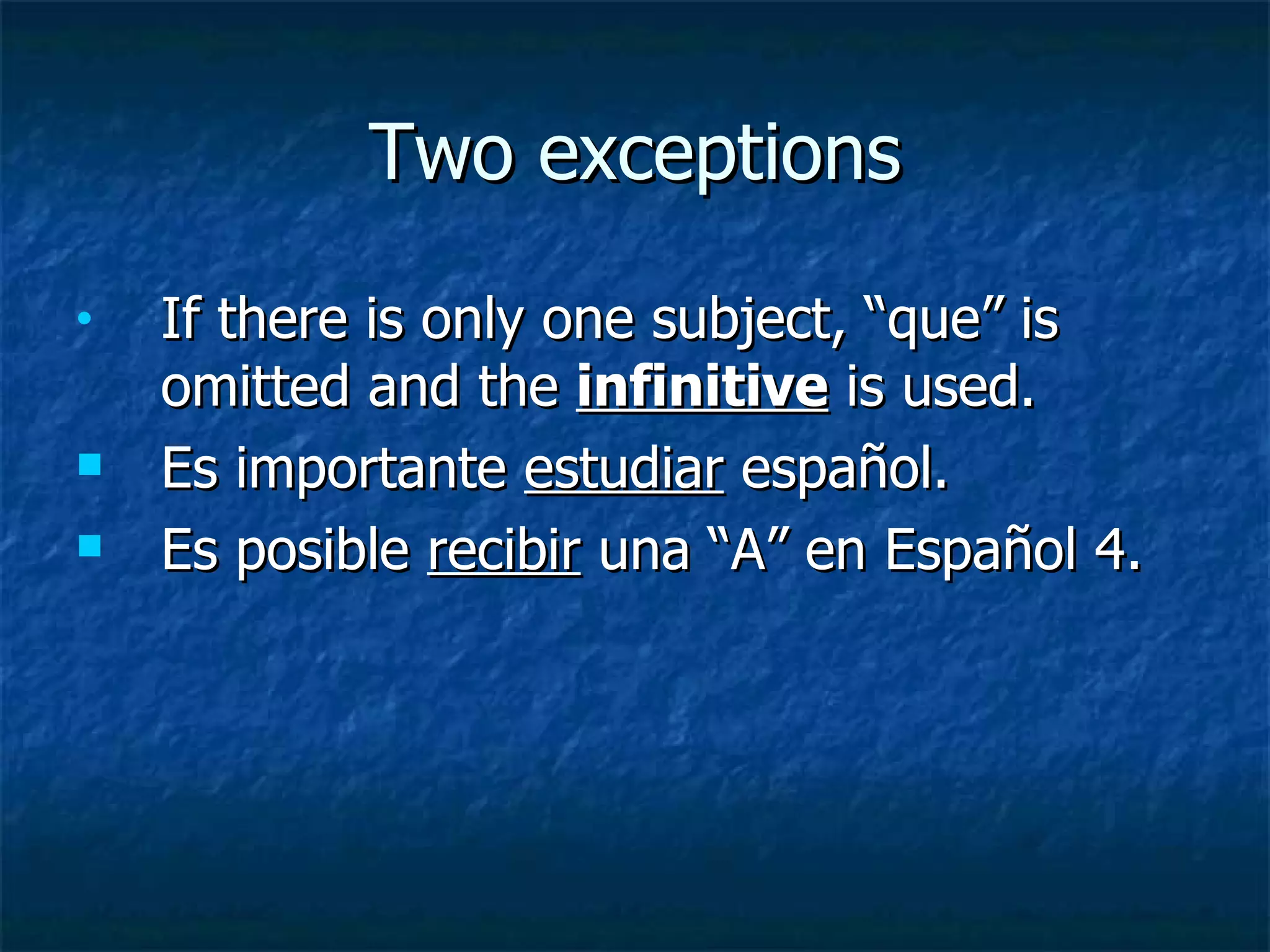 Impersonal expressions | PPT