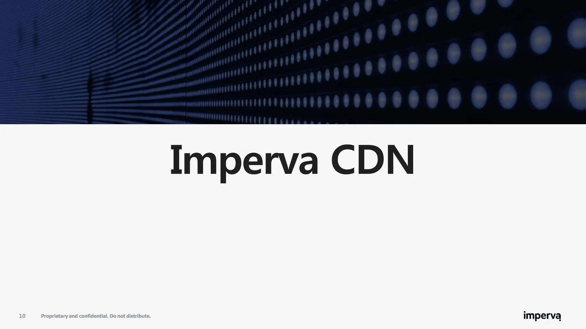 Imperva CDN Cloud WAF CWAF Basic Security | PDF