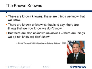 Hiding in Plain Sight: The Danger of Known Vulnerabilities | PPT