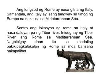 Imperyong romano | PPTX