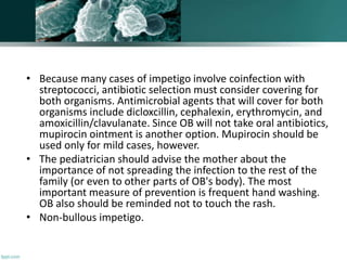impetigo disease and it's management ppt | PDF