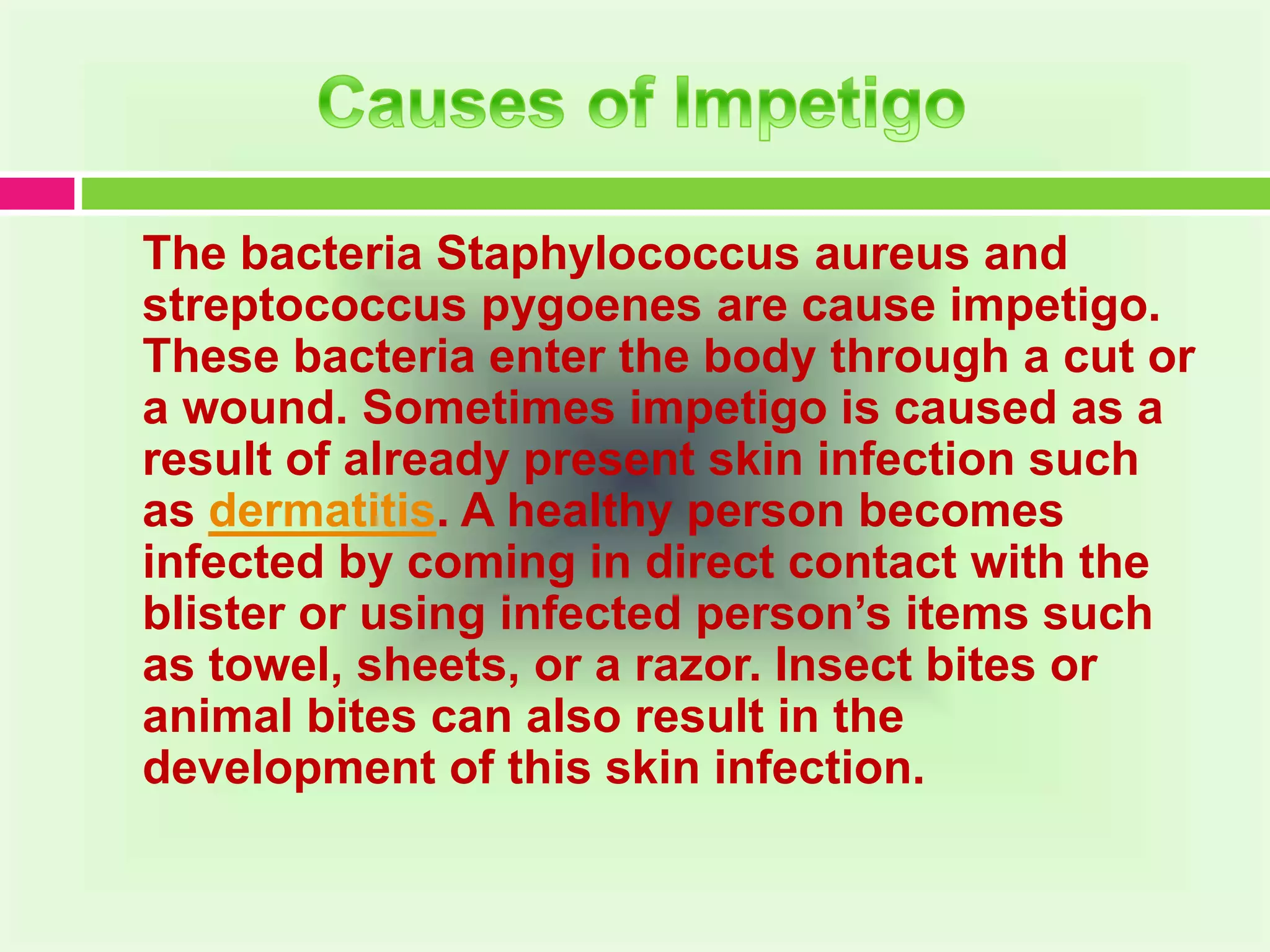 Impetigo | PPTX